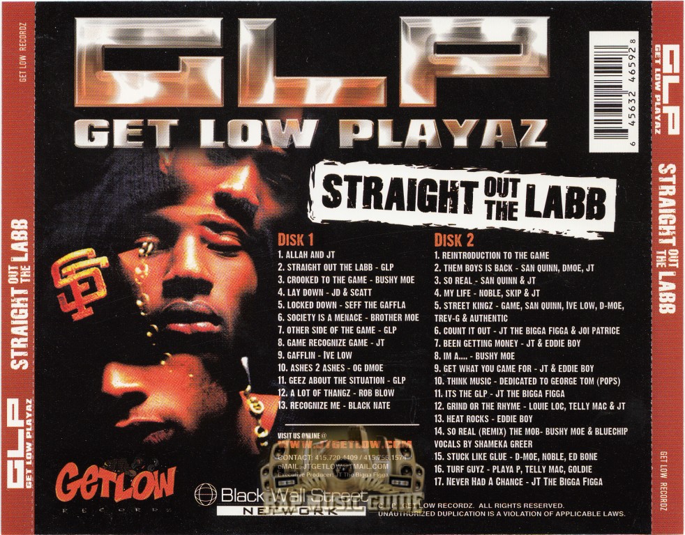 Get Low Playaz - Straight Out The Labb: Collectors Edition: CD | Rap Music Guide